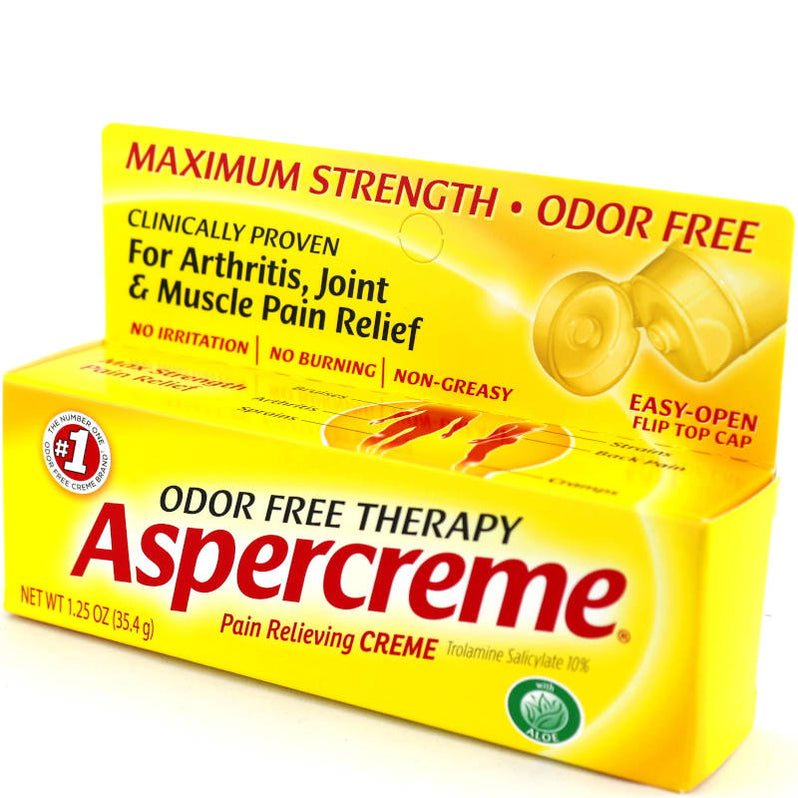Aspercreme UK Maximum Strength Muscle & Joint Pain Relief Cream ...