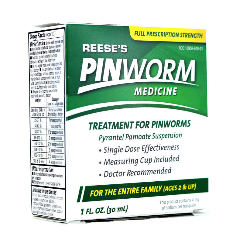 Reese's Pinworm Medicine UK Pyrantel Pamoate Suspension — Kingdom States