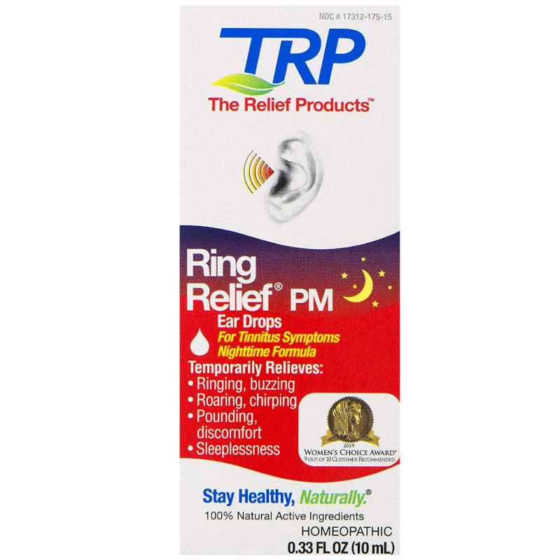 Ring Relief PM Tinnitus Ear Drops, Nighttime Formula UK — Kingdom States